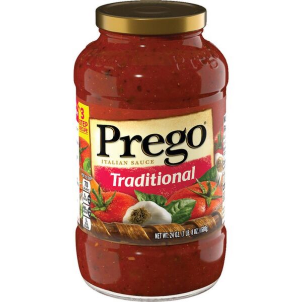 Prego Spaghetti Sauce Regular 24 Oz GJ Curbside Prego Spaghetti Sauce Regular 24 Oz GJ Curbside