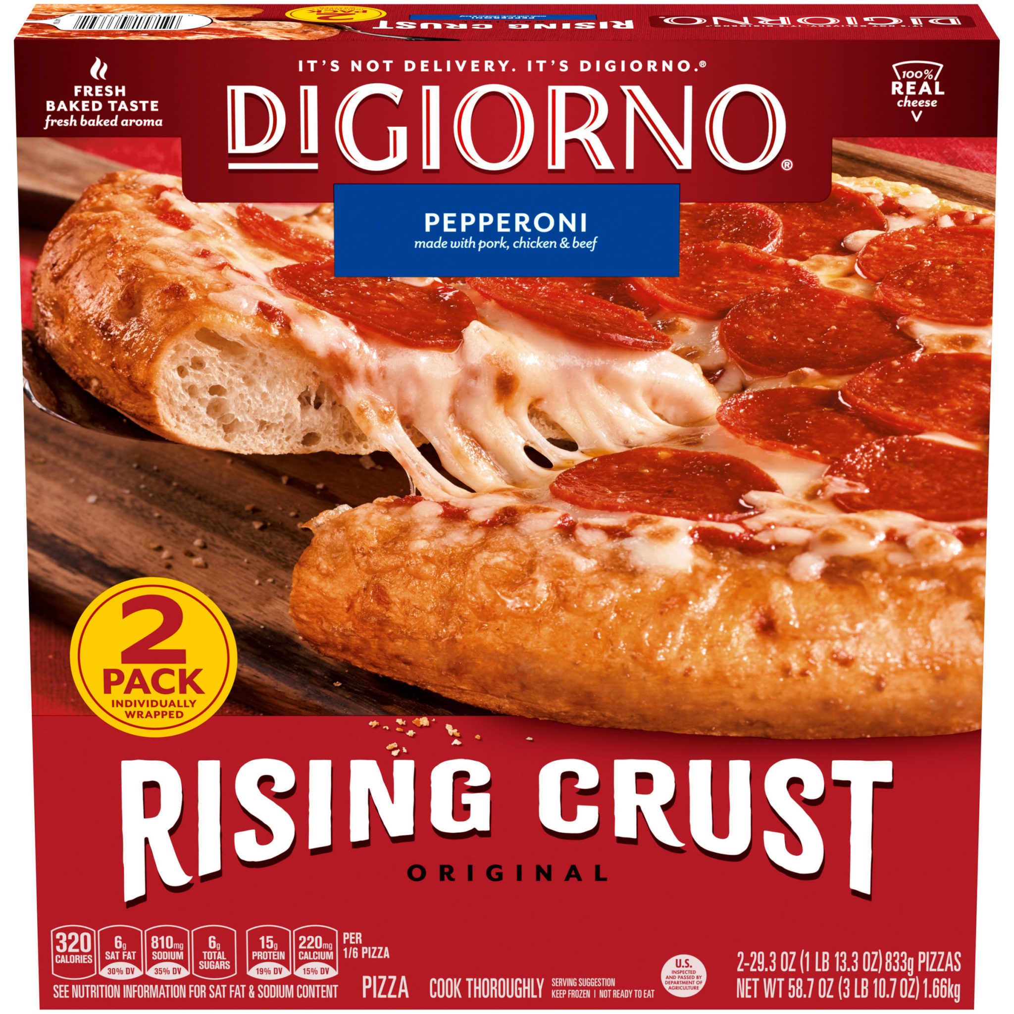 Digiorno Pepperoni Pizza 12 In : GJ Curbside