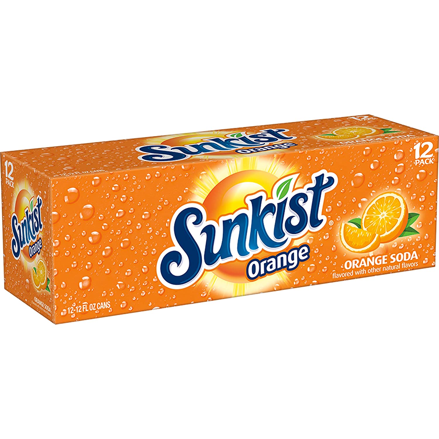 Sunkist Orange Soda 12 Pk 12 Oz GJ Curbside Sunkist Orange Soda 12 Pk 12 Oz GJ Curbside